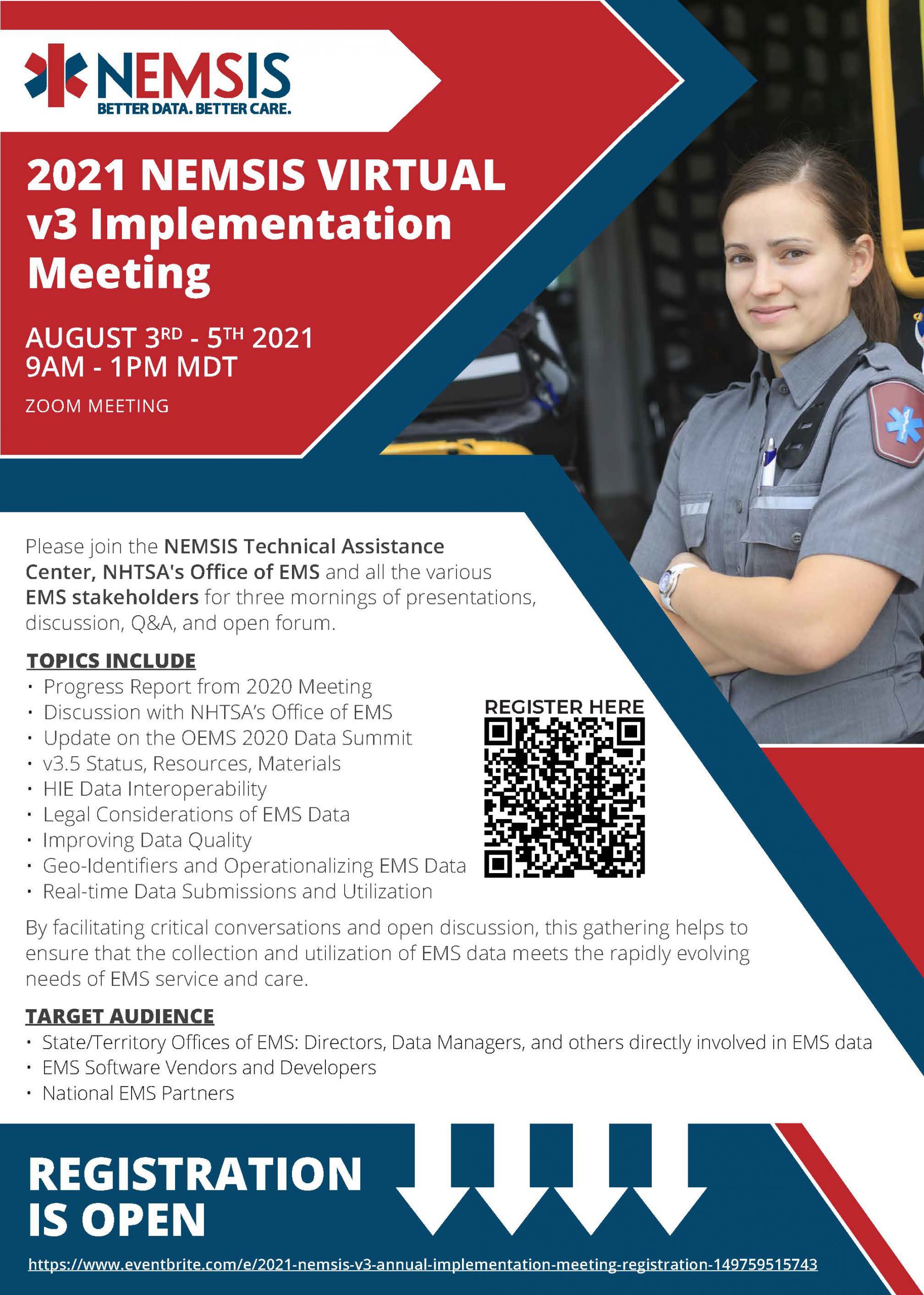 2021 NEMSIS Annual Meeting and Boot Camp - NEMSIS